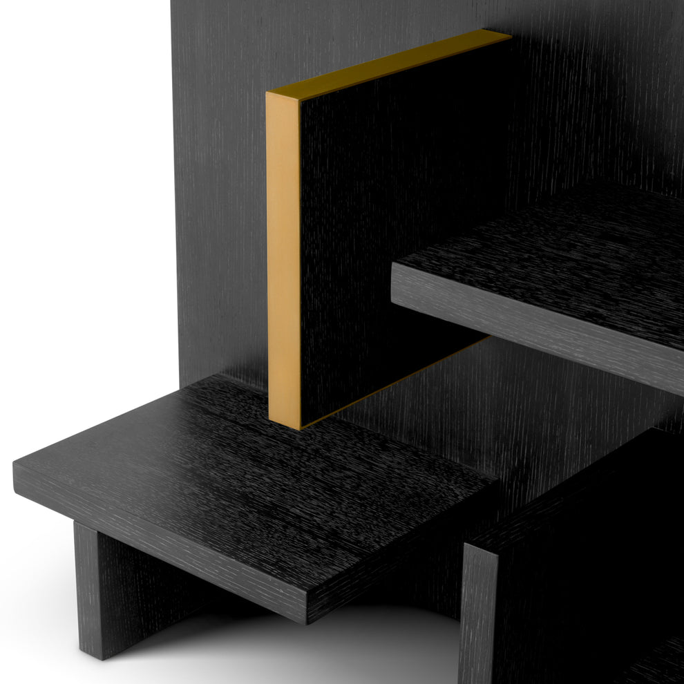 Black Oak Wall Cabinet Highgrove | Cabot House Furniture – Shop Cabot House